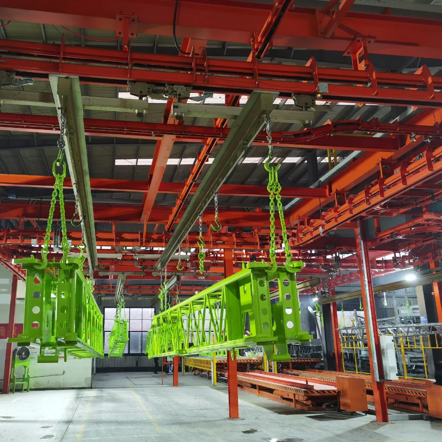 Turn-key Fully Automatic Powder Coating System Spray Painting Line For ...