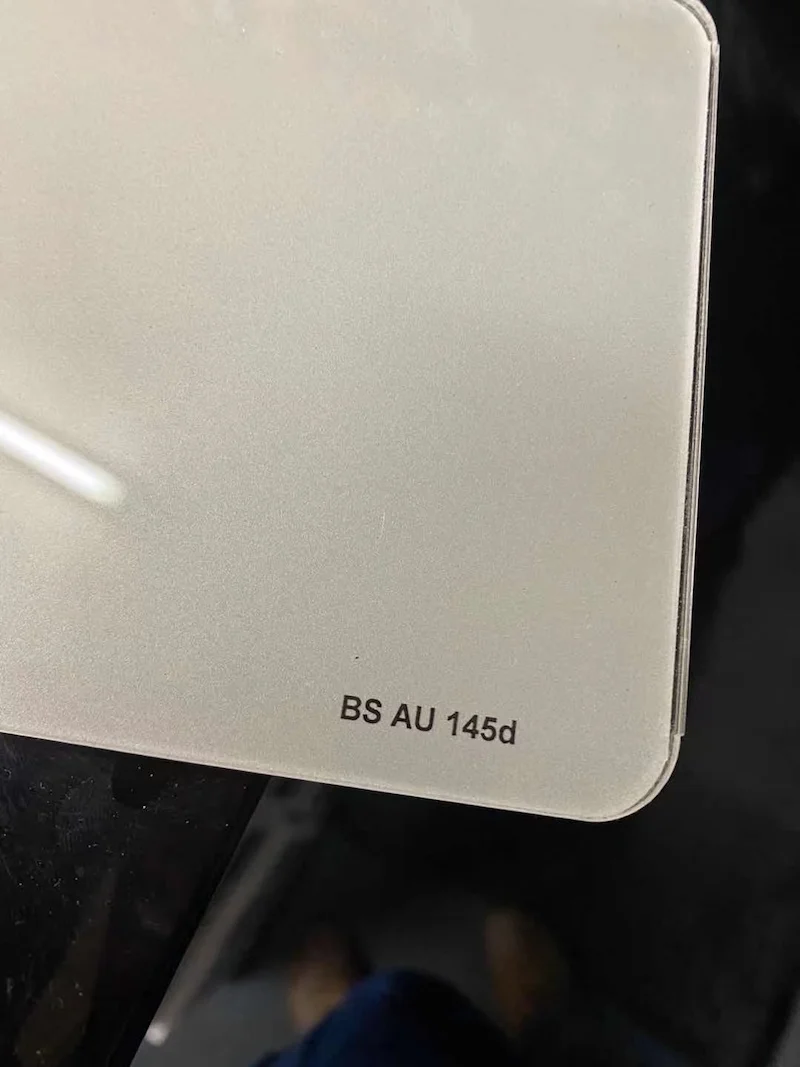 4d Acrylic Letter Back With 3m 468 Tape Number Plate Number 3d Black ...