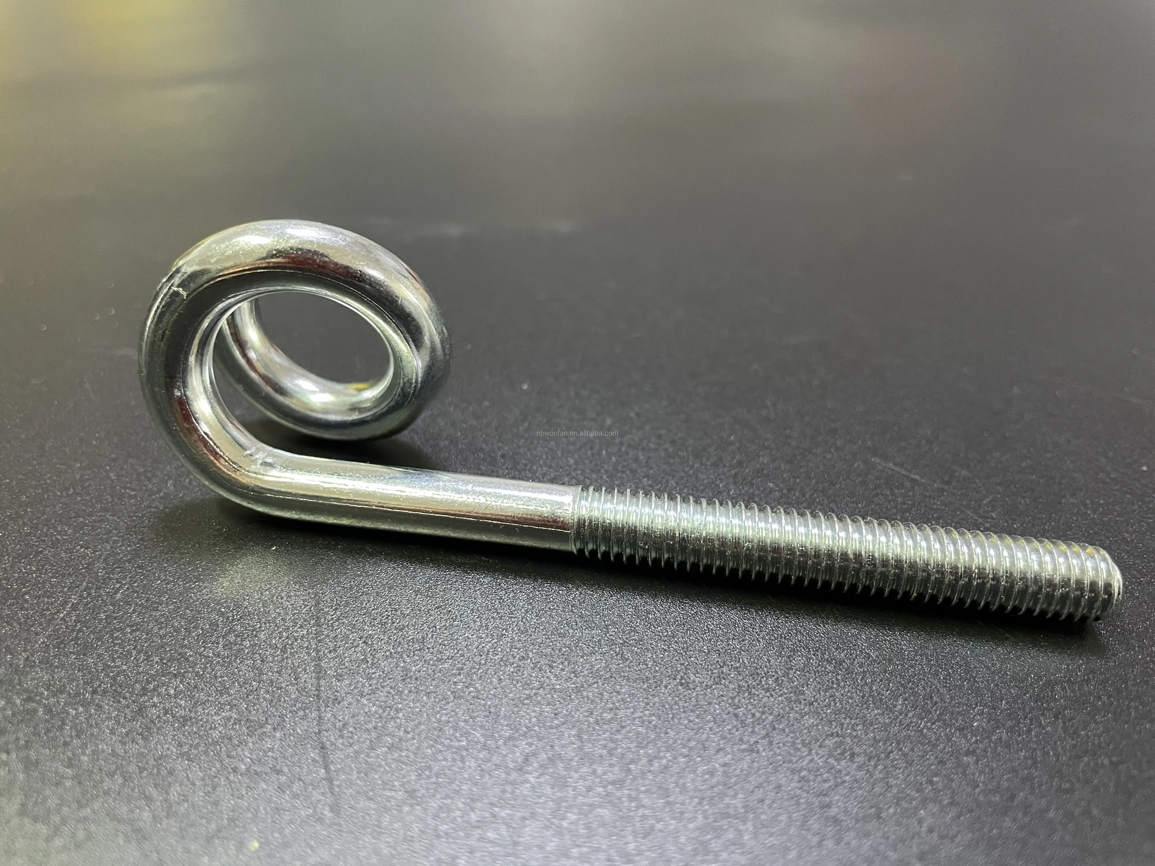 Galvanized Carbon Steel M8 Pig Tail Bolt - Durable & Versatile