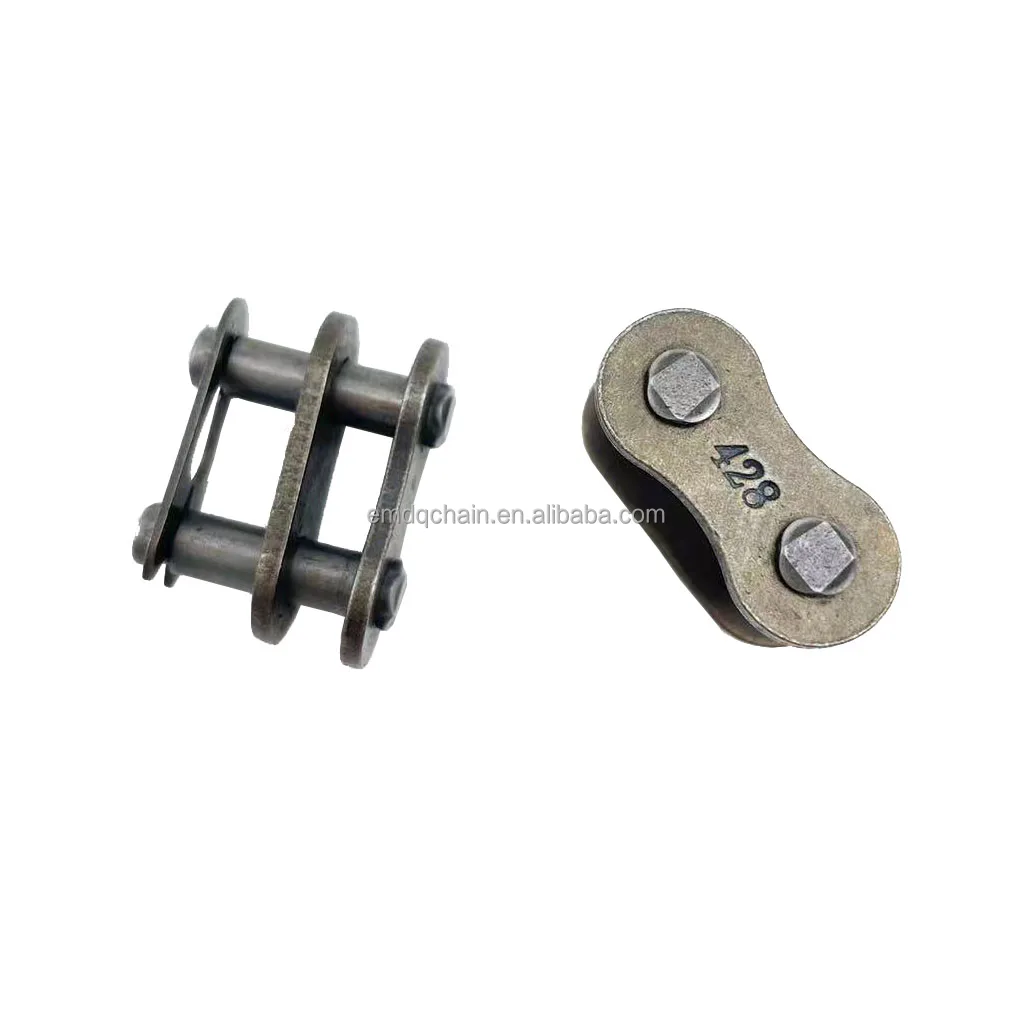 #40 Roller Chain Connecting Links Carbon Steel Chains for Bicycles ...