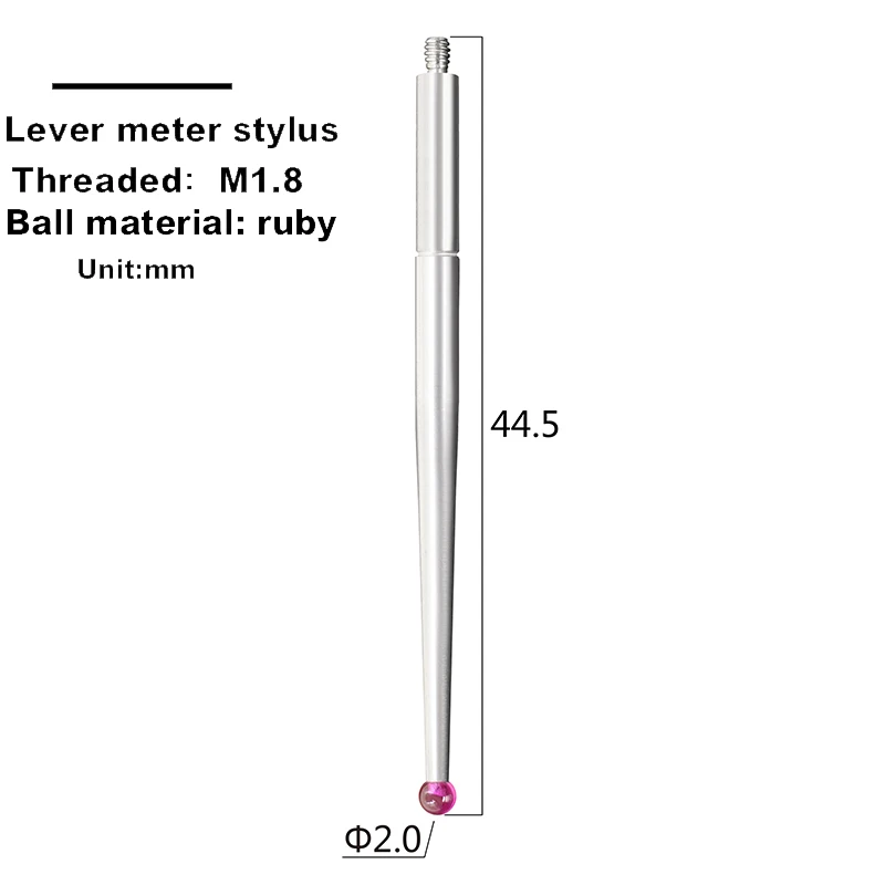 Custom Lever Dial Indicator Cemented Carbide Ruby Probe Coordinate ...