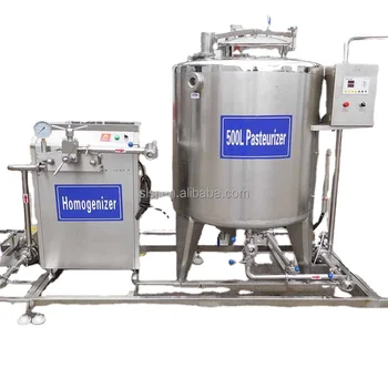 Fully Automated Batch Pasteurizer Stainless Steel Pasteurization Tank ...