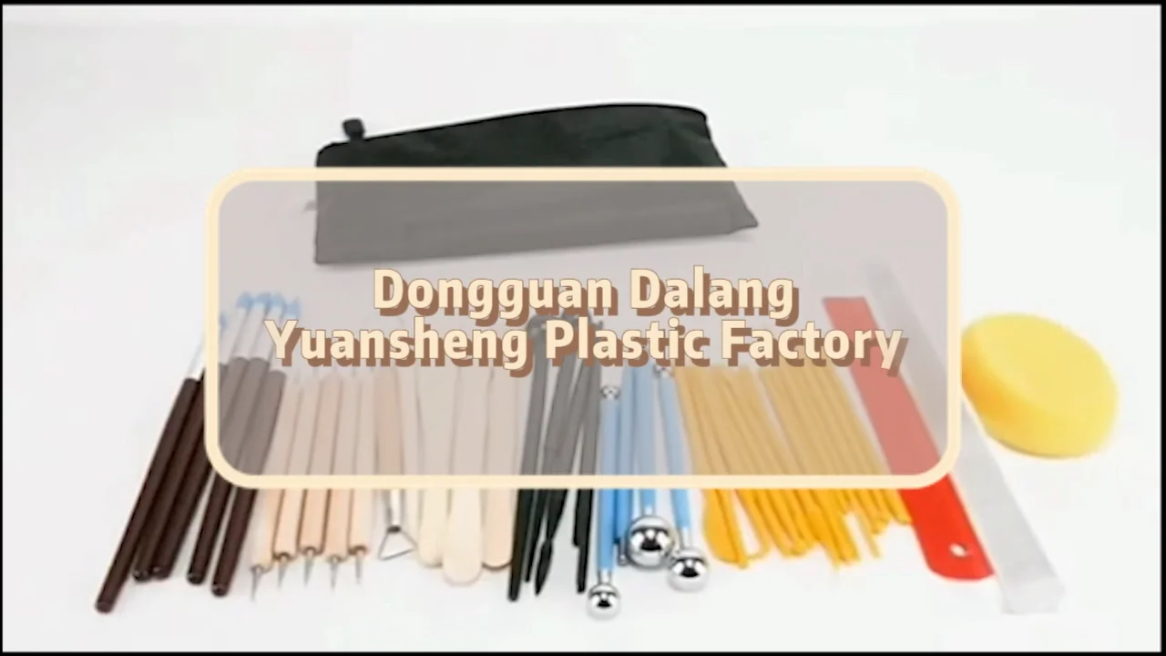 Amaon Hot Sales Plastic Tool Kit Essential Ceramic Sculpting Pottery ...