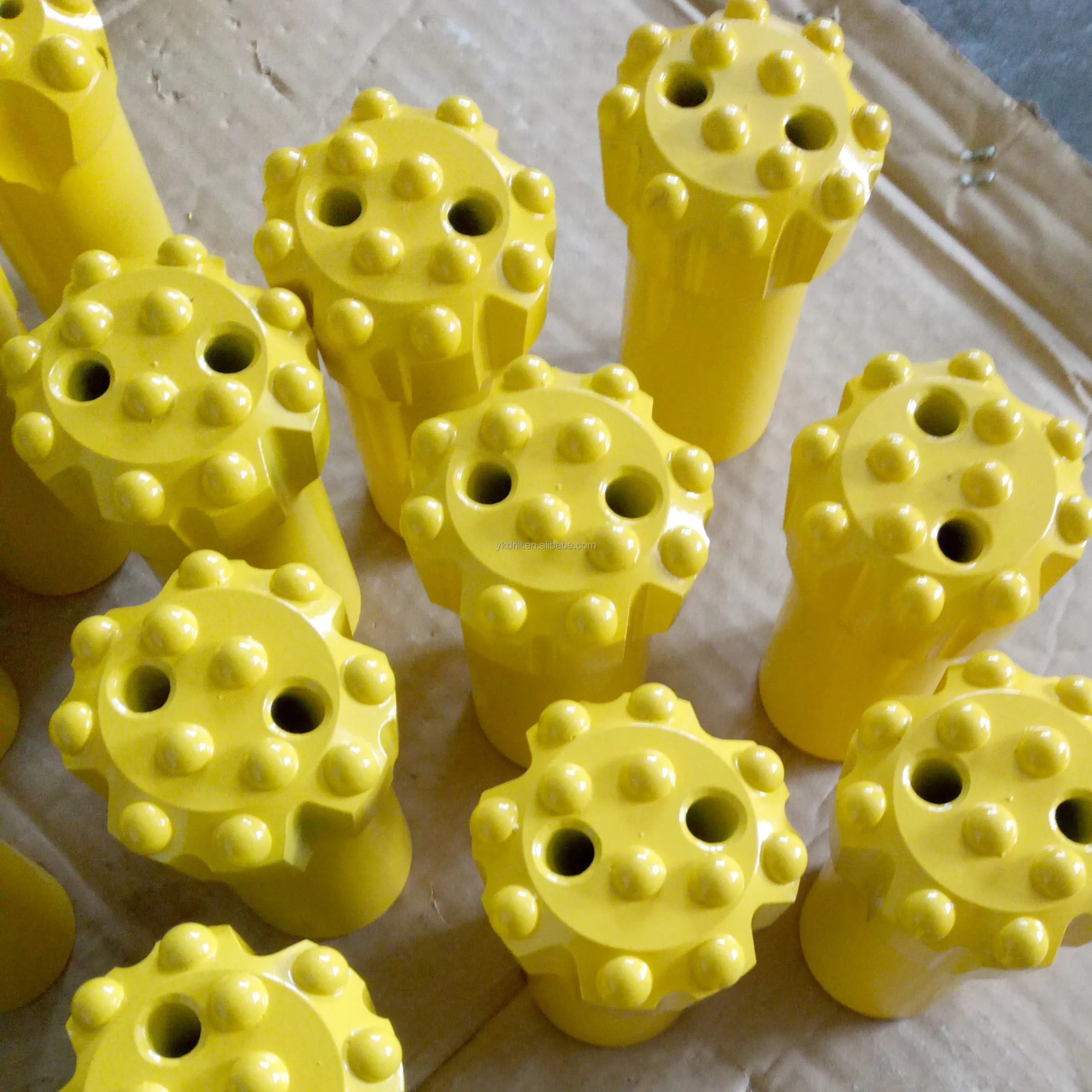 R25 R32 40mm Thread Button Bits Tungsten Carbide Rock Drilling Bits for ...