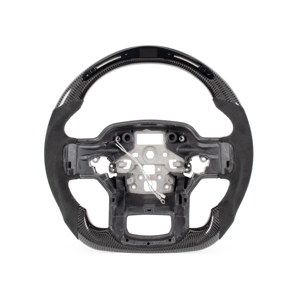 Customized Carbon Fiber Steering Wheel for Ford F-150 Raptor 2018-2023 ...