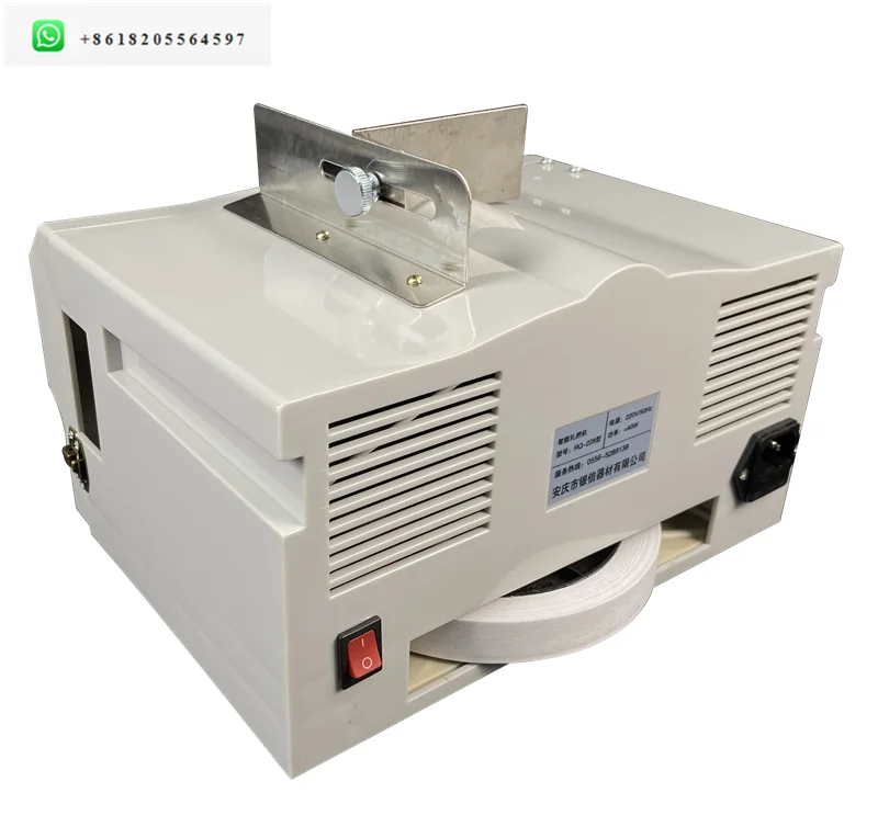20mm Wide Heat Sealing Paper Banding Machine Wrapping Banknotes ...