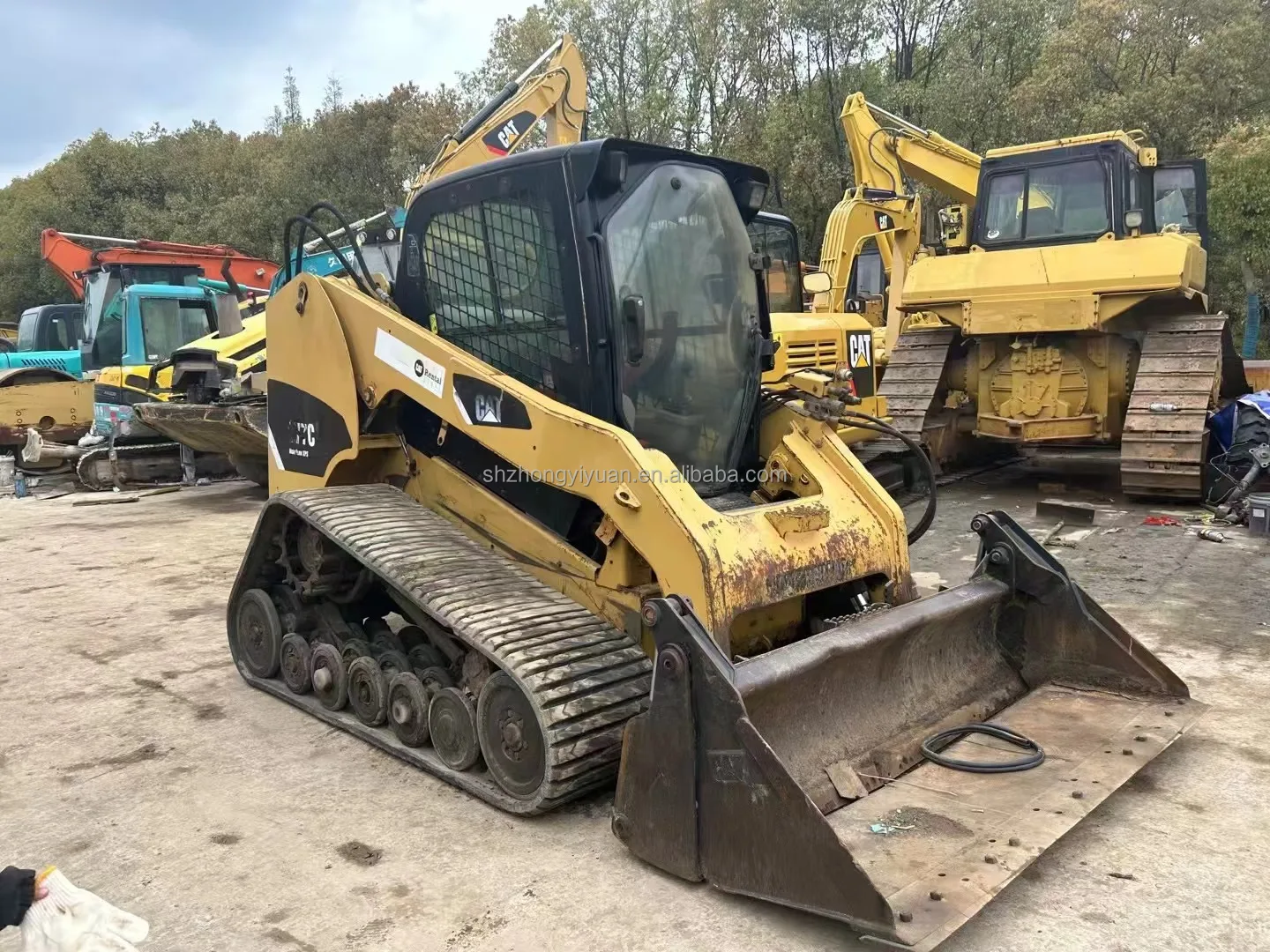 Strong Versatility Secondhand Original Cat 277c Mini Crawler Loader ...