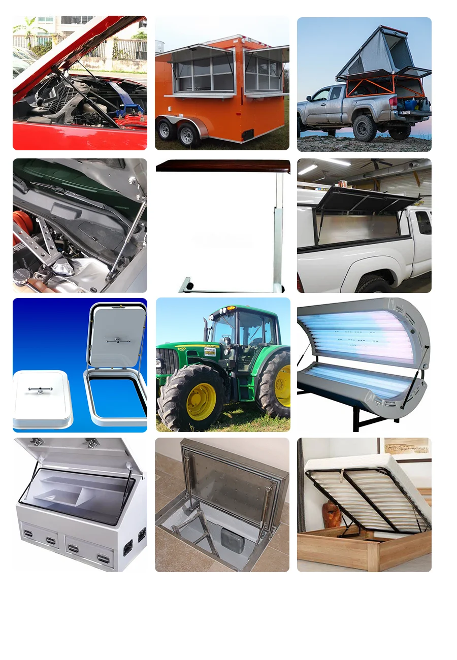 Hot Sale Industry Heavy Duty Cylinder Gas Spring Small Gas Steel Strut ...