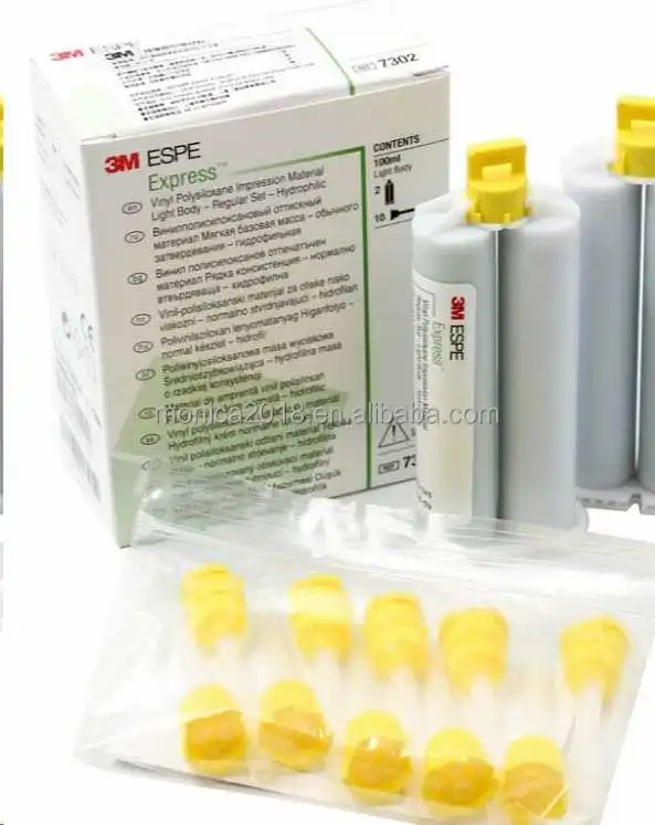 Dental Light Cure 3m Espe Express Impression Material Regular Set - Buy ...