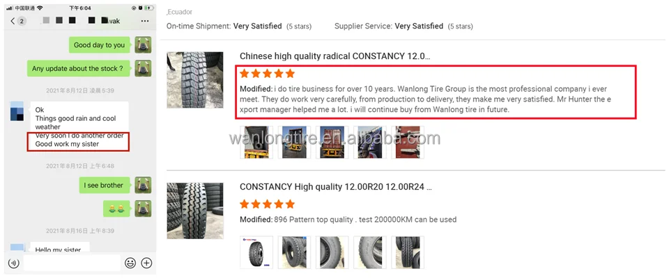 DOVROAD BOSSWAY TRUEFAST Maxzez Truck Tires - 12R22.5