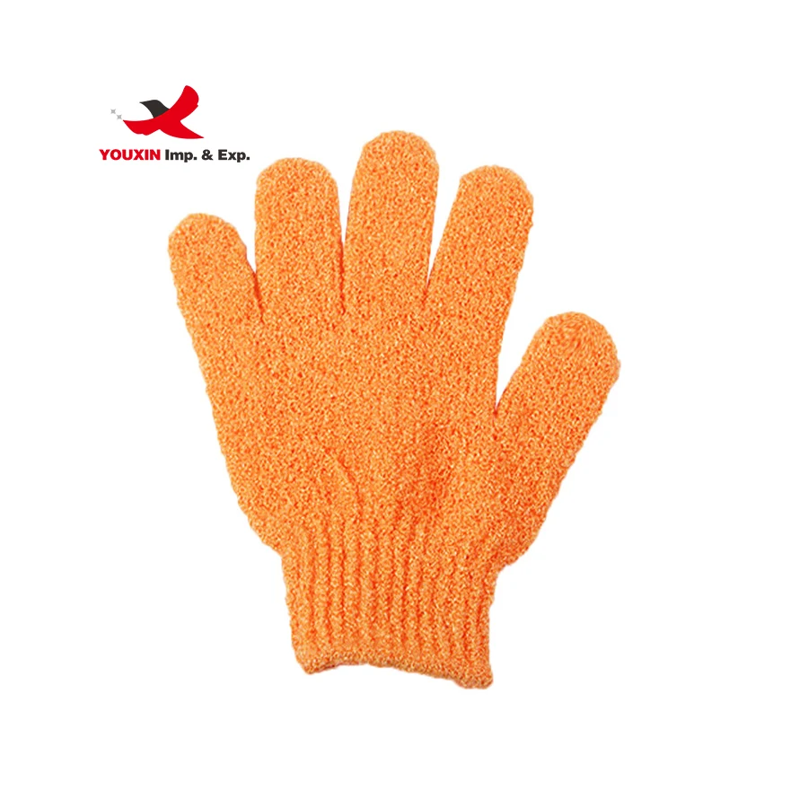 Fengfly Nylon Five Fingers Mitt - Efficient Body Exfoliator