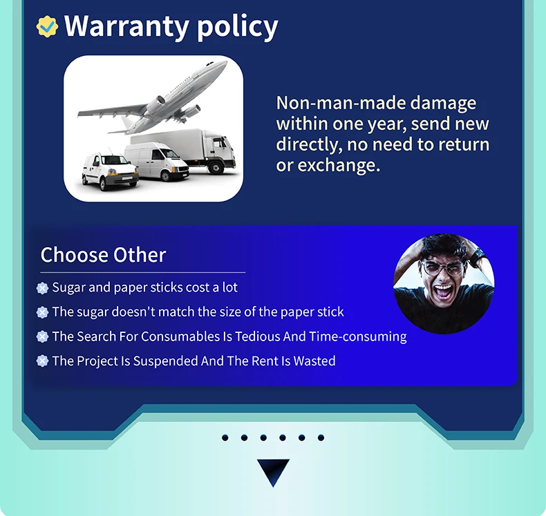 Wider Matrix Cotton Candy Vending Machine - Automatic & Sweet