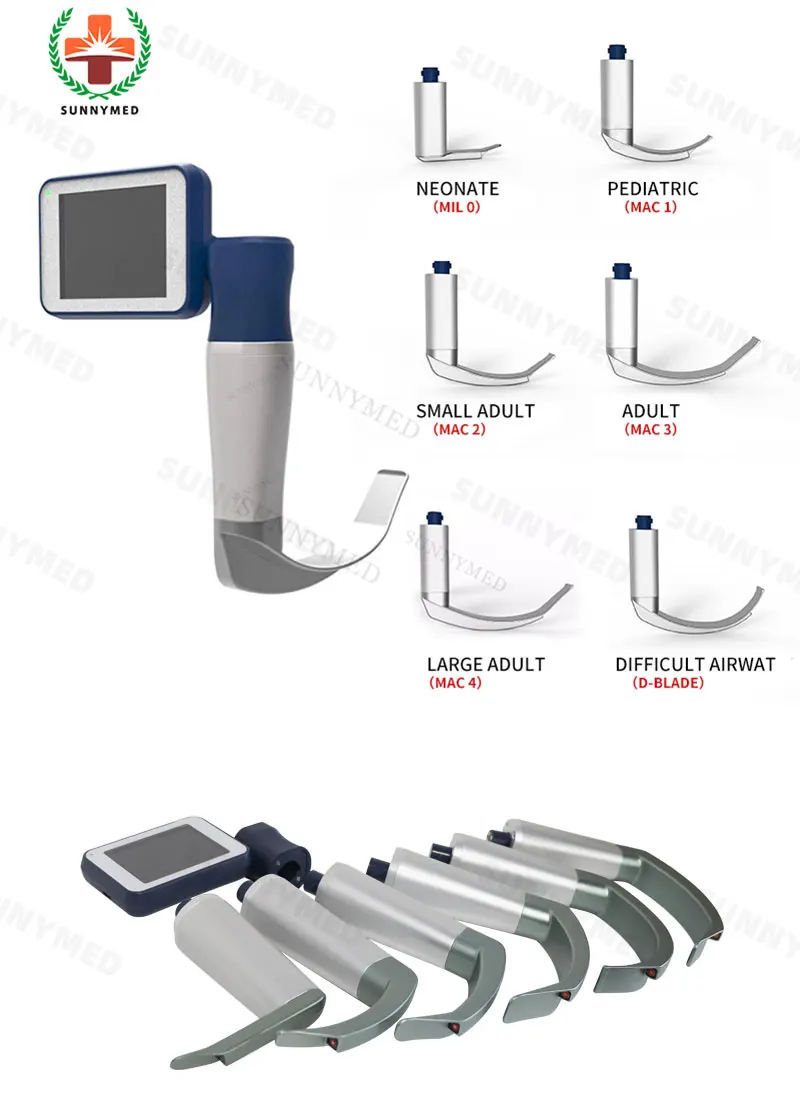 Medical Endoscope Disposable Video Laryngoscope for Anesthesioloy ...