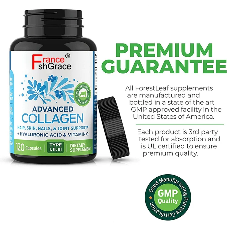 Advanced Collagen & Hyaluronic Acid - Support Hair, Skin, Nails & Joints