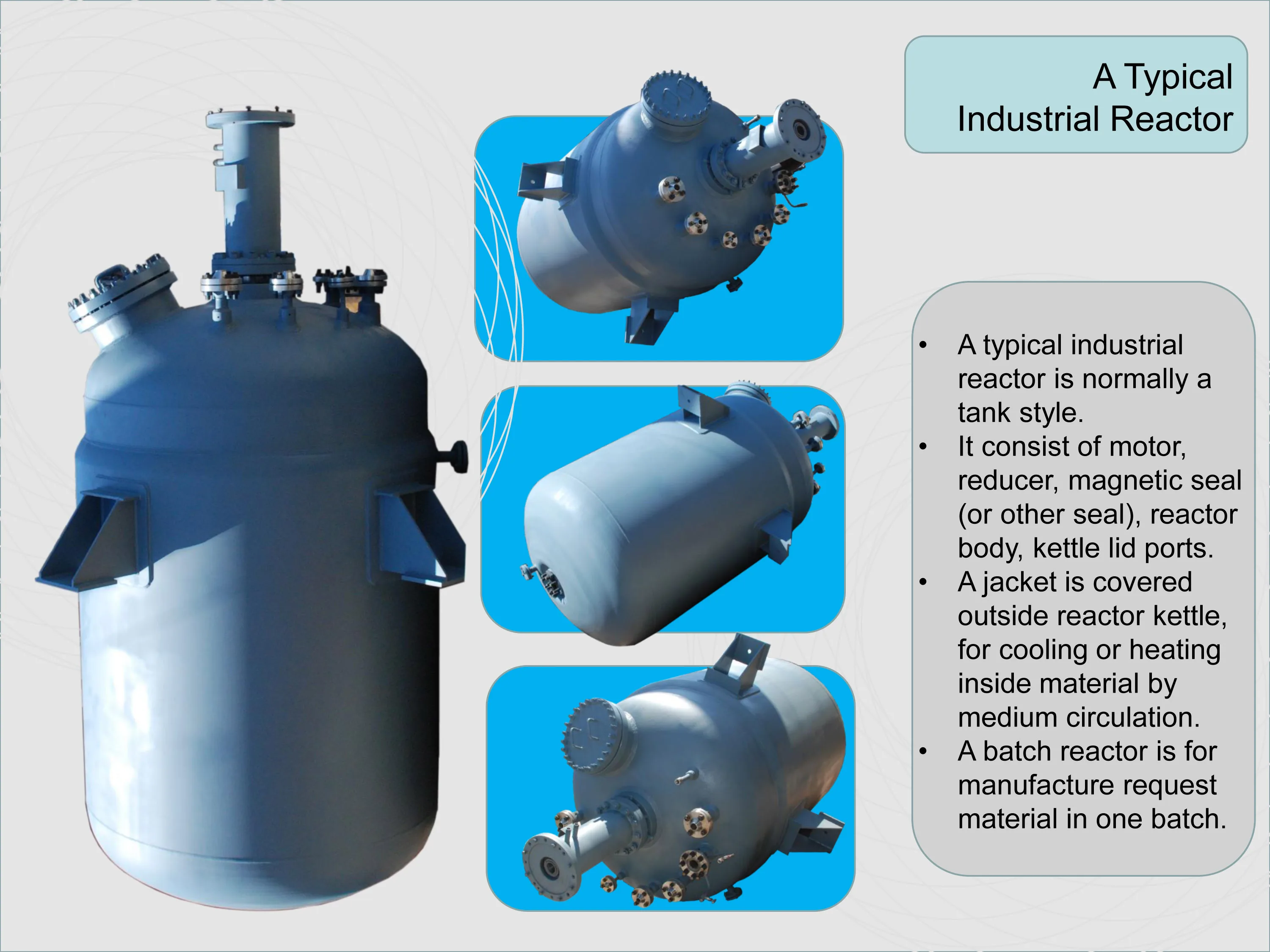 2000l Apcvd Industry Hydrothermal Synthesis Reactor/ Reactor Cone ...