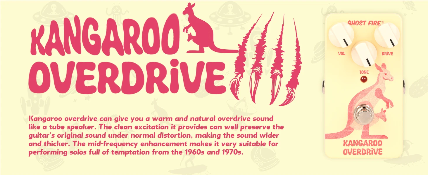 GHOSTFIRE Meteorite Distortion Pedal - Ultimate Guitar Distortion