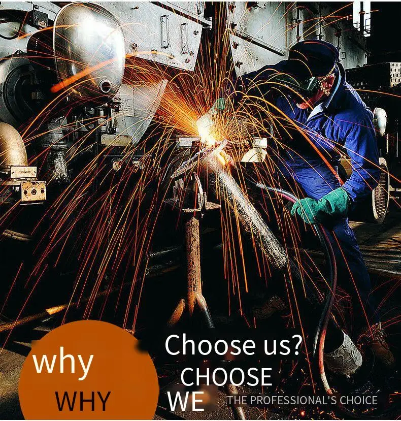 Custom Logo Fire Resistant Cow Split Leather Welding Gloves ...