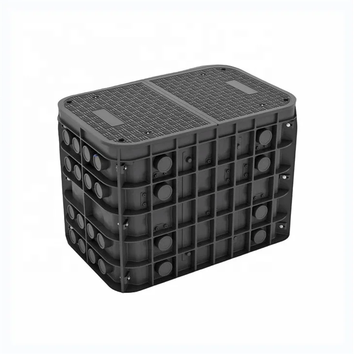 SMC Telecom manhole composites chamber and underground fiber cable ...