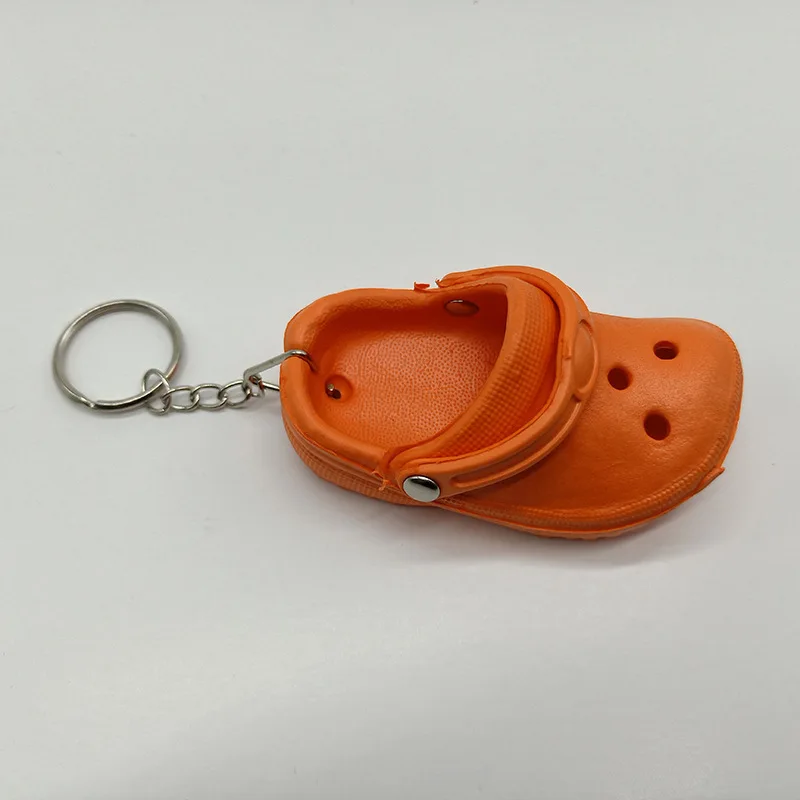 Cute 3d Mini Eva Plastic Foam Beach Hole Sandal Slipper Keychain ...