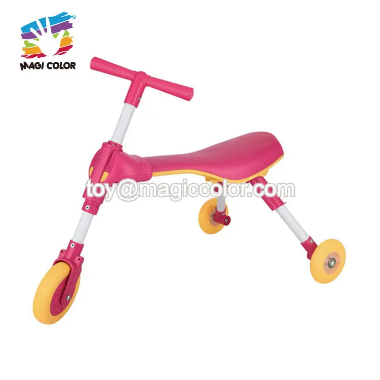 New Design Kids Educational No Pedal Wooden Balance Bike With 3 Wheels W16a039b - Buy Balance ...