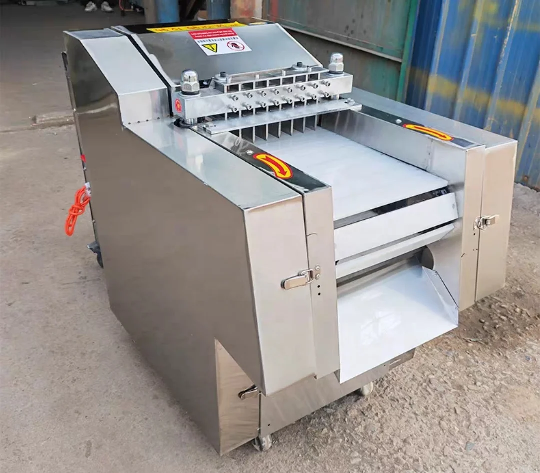 Global Commercial Fresh Chicken Beef Pork Cube Cutter Meat Dice Cutting ...