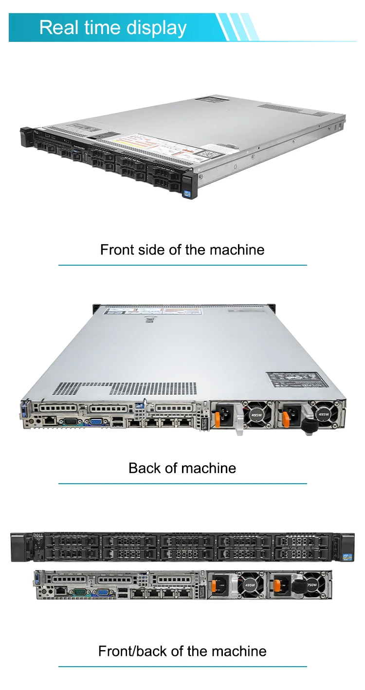 R620 Server System 1u Rack Host Gpu Storage Cloud Computing ...
