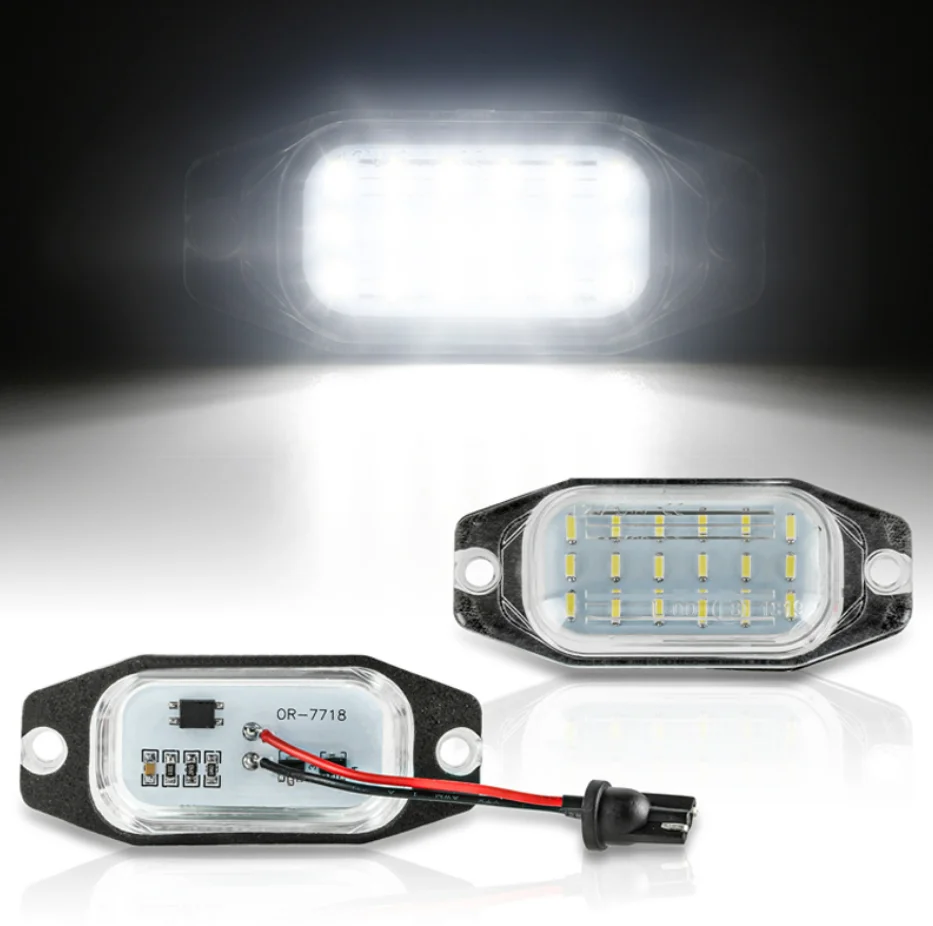 适用于丰田普拉多FJ巡洋舰XJ10 GSJ15陆地巡洋舰FJ80适用于雷克萨斯汽车后白色发光二极管牌照灯牌照灯| Alibaba.com