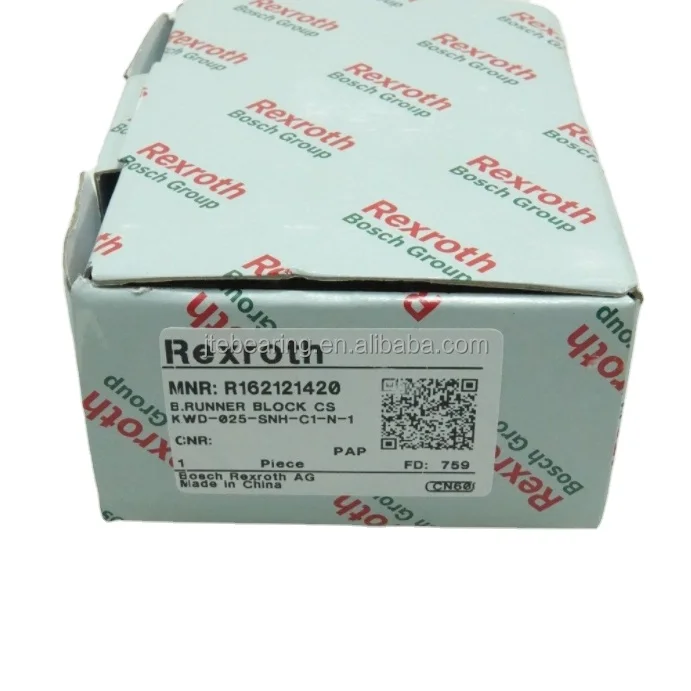 Rexroth Linear Rail Guide R162382320 - Precision CNC Parts