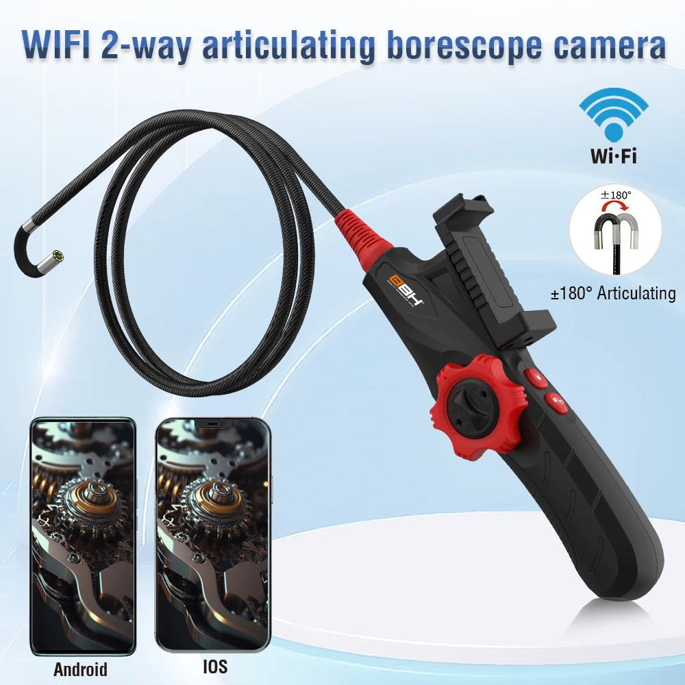 Factory Wifi 2-way Articulating Borescope Camera Wholesaler Car 2mp ...