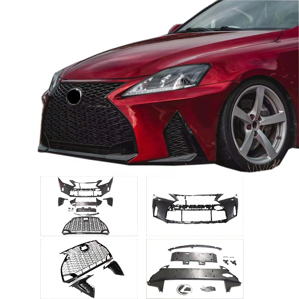 Car Kits Body Kit Front Bumper For Lexus Is 2006-2012 Upgrade 2021 Big ...