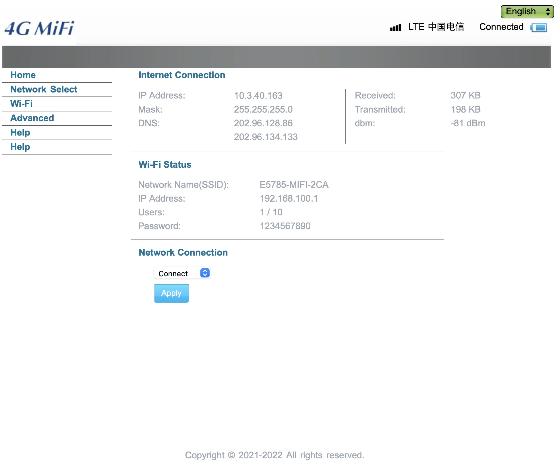 4G LTE Router - Universal Mobile Mifis 3000mah 300mbps