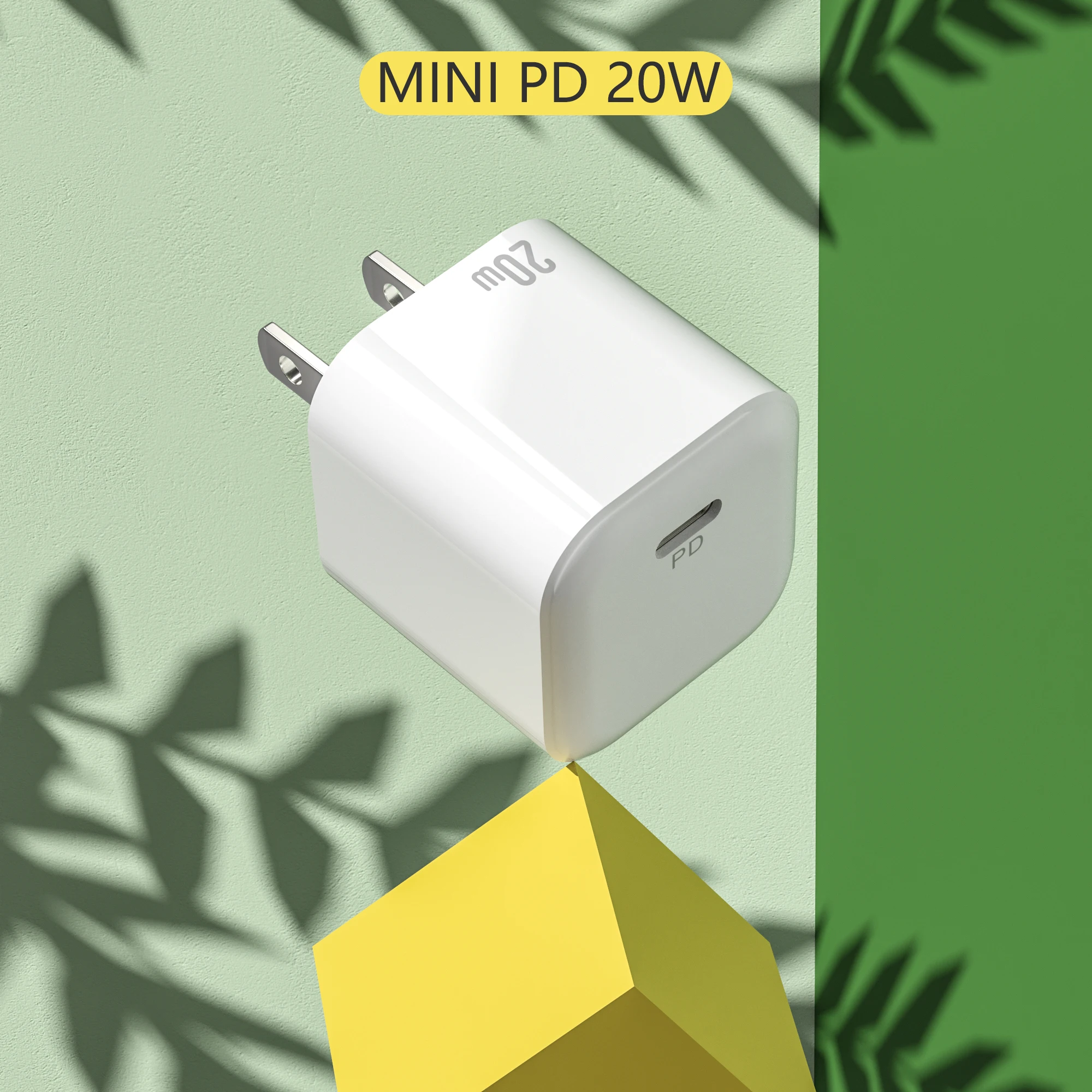 Universal Pd 12w Usb-c Power Adapter Brick 5v 3a 9v2.4a 12v1.5a Eu Us ...