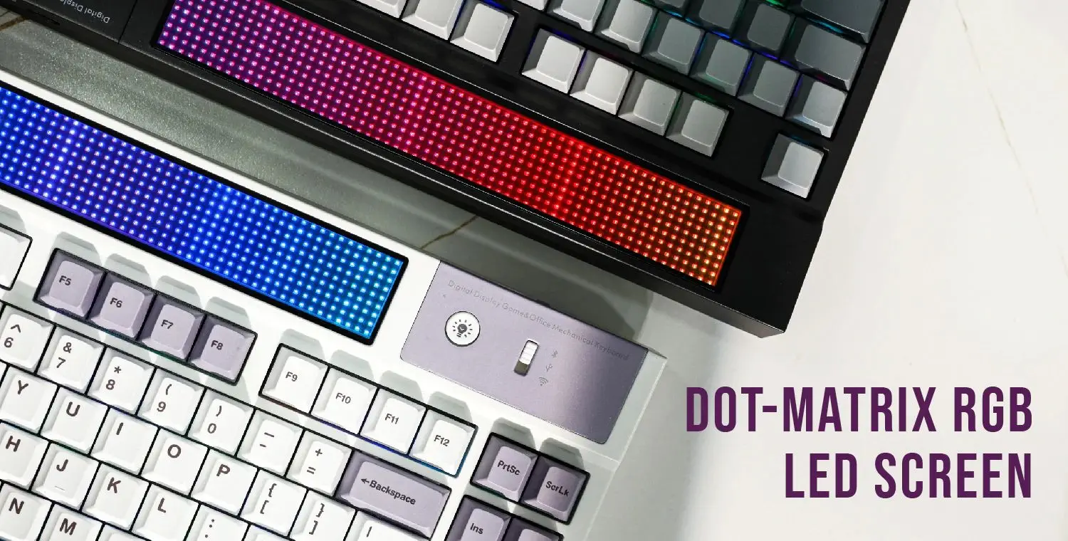EPOMAKER Dynatab75x - Compact Mechanical Keyboard with RGB