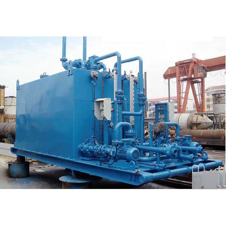 Well test measuring equipment crude oil dump tank / oil gas metering ...