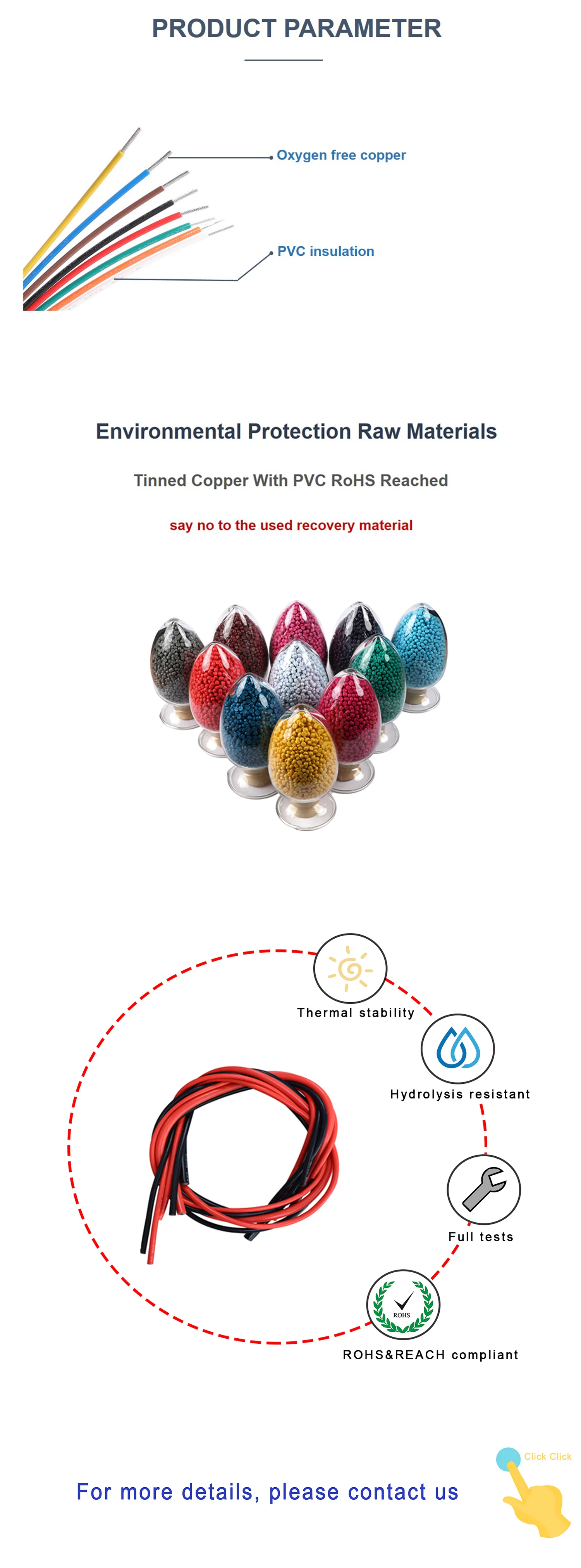 China Electrical Copper Wire Manufacturing Ul758 Ul1571 30v 80c Insulated Pvc Or Srpvc 22awg ...