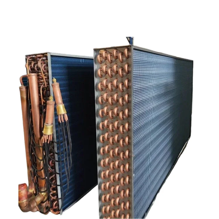 Factory Custom Fin Heat Exchangers For Copper Tube Aluminum Fin Air ...