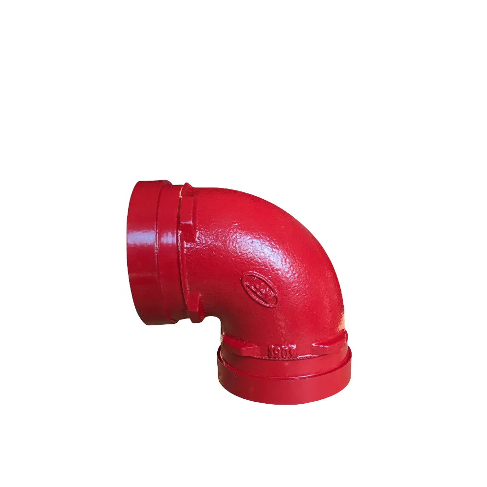 Ul Fire Protection System Fm Grooved Pipe Fittings 4\" Ductile Casting ...