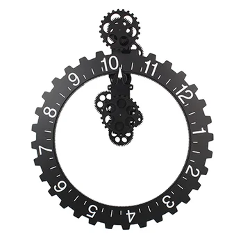 The Best Mechanical Gear Wall Clock For Home Decoration - Buy Moving ...