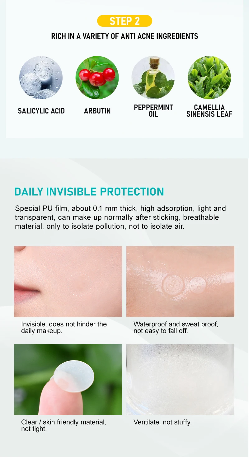 Hydro Colloid Hydrocolloid Blemish Pimple Patches Master Salicylic Acid ...