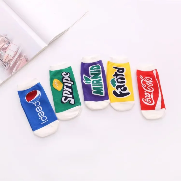 Wholesale Custom Design Kawaii Cartoon Anime Character Ankle Socks Soft ...