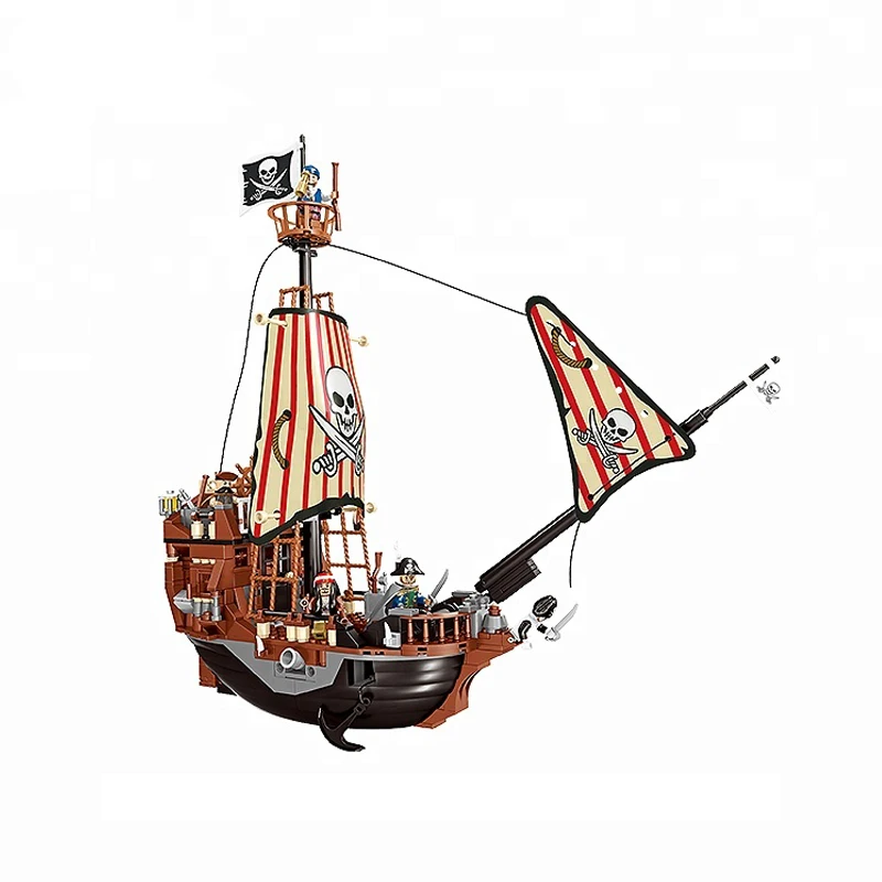 Pirate ship construction - sunnyroc