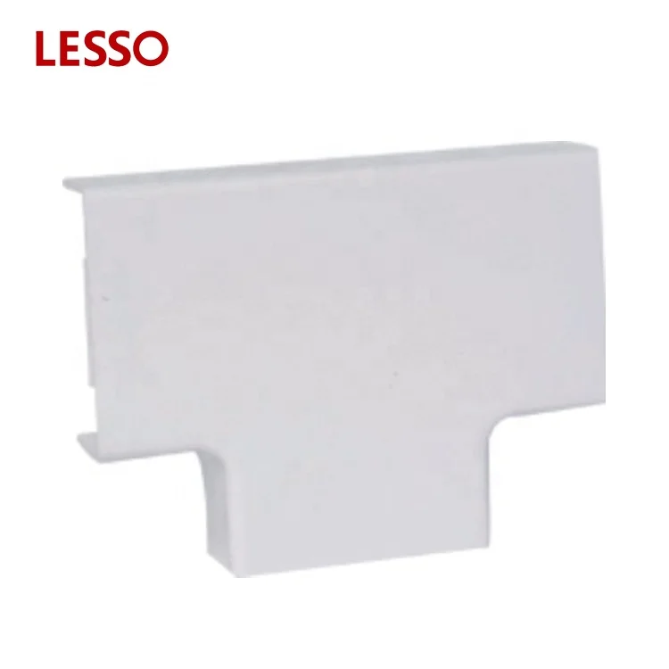 Lesso Pvc Cable Trunking Fittings Channel Fittings Inside Corner Tee ...