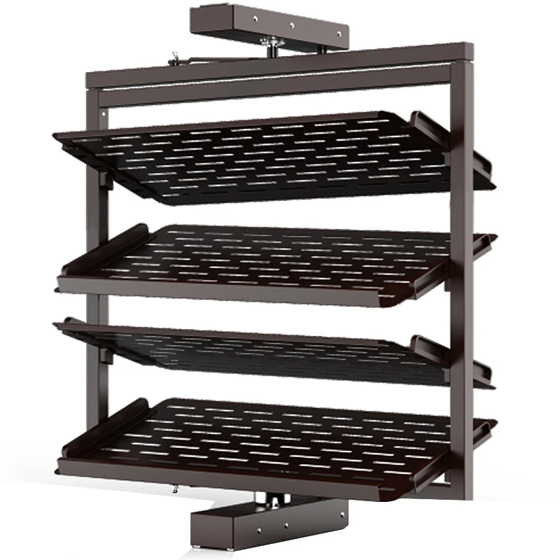 360 Degree Revolving Shoe Rack - 10-Tier Modern Shoe Cabinet for ...
