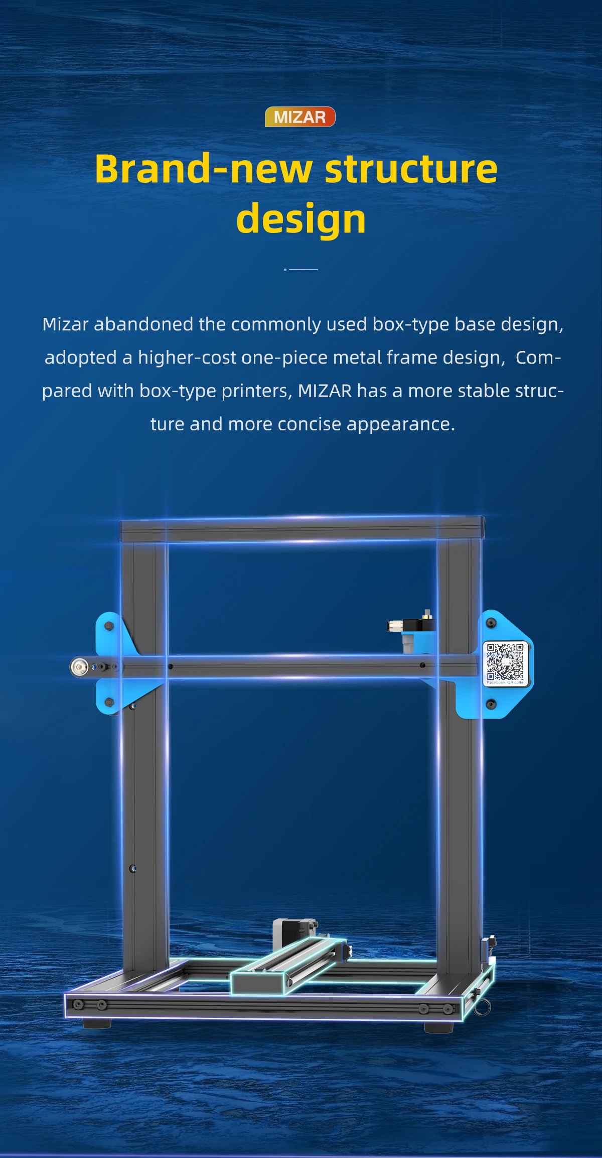 Geeetech Mizar Gt2560 Board 3D Printer - High-Accuracy DIY Kit