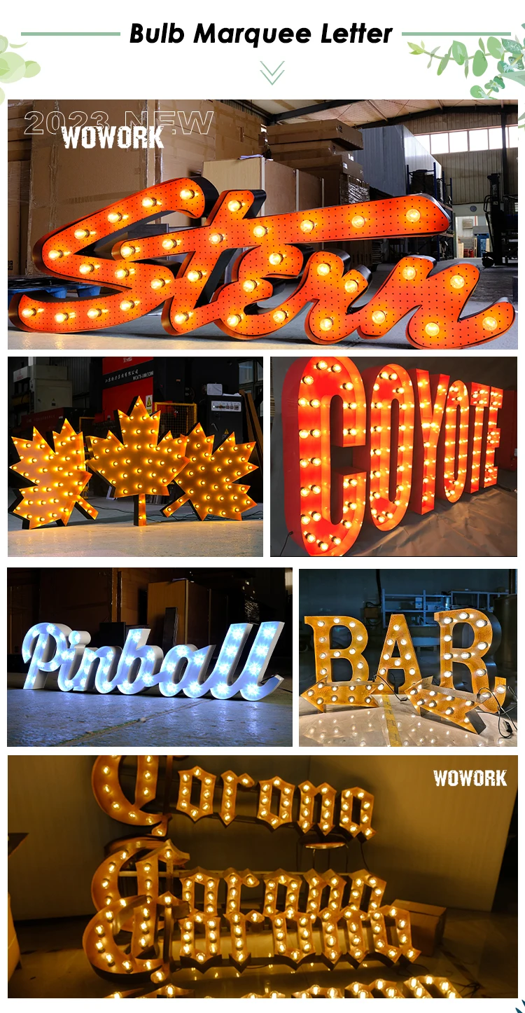 WOWORK Marquee Letters - Brighten Your Space Creatively