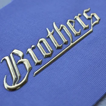 Custom High Quality Golden Tpu Heat Transfer Sticker Soft 3d Embossed ...