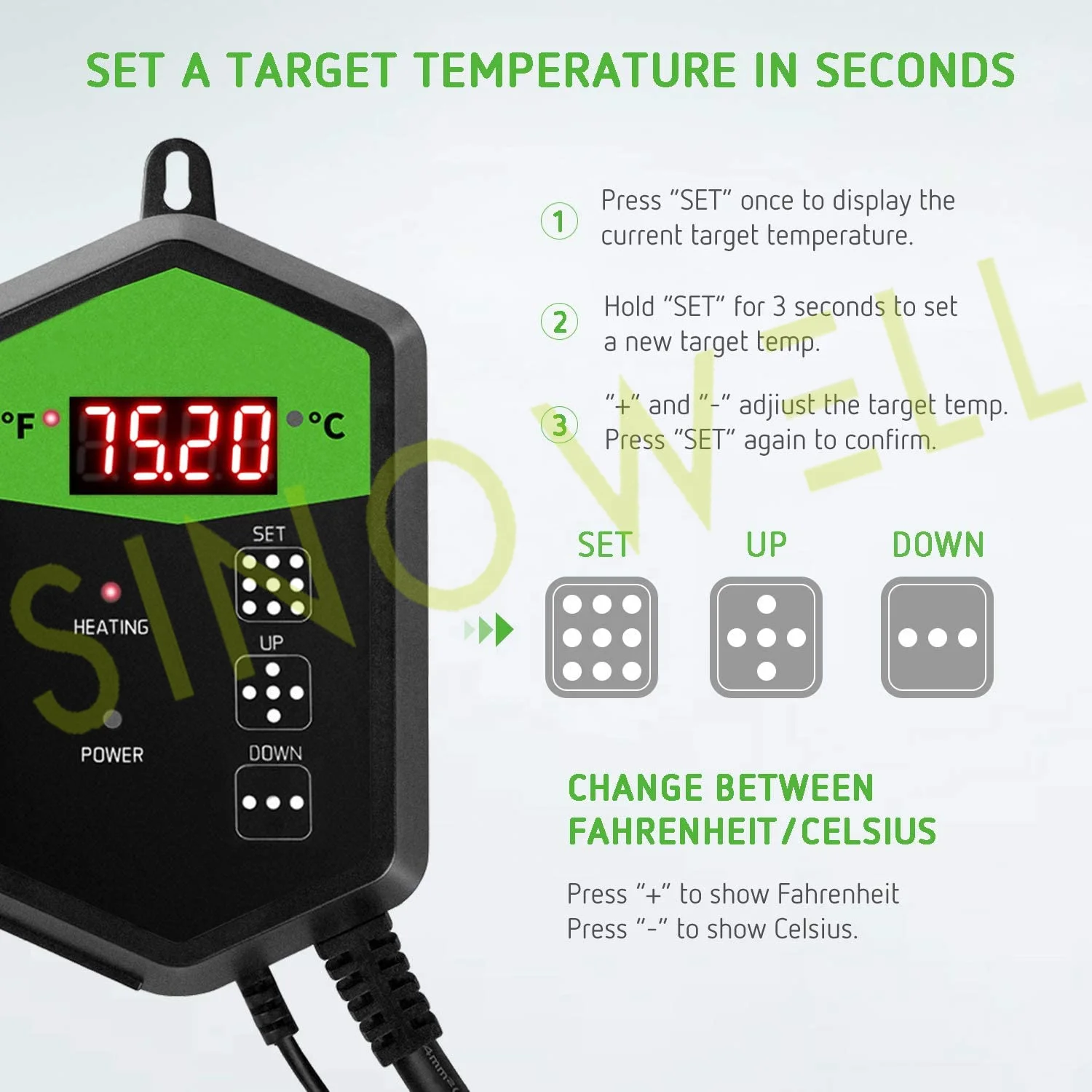 Professional Digital Temperature Controller - Heat Mat Thermostat Factory