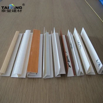 Pvc Tile Trim Corners Profile Pvc Ceiling Panels Angles U Clip - Buy ...
