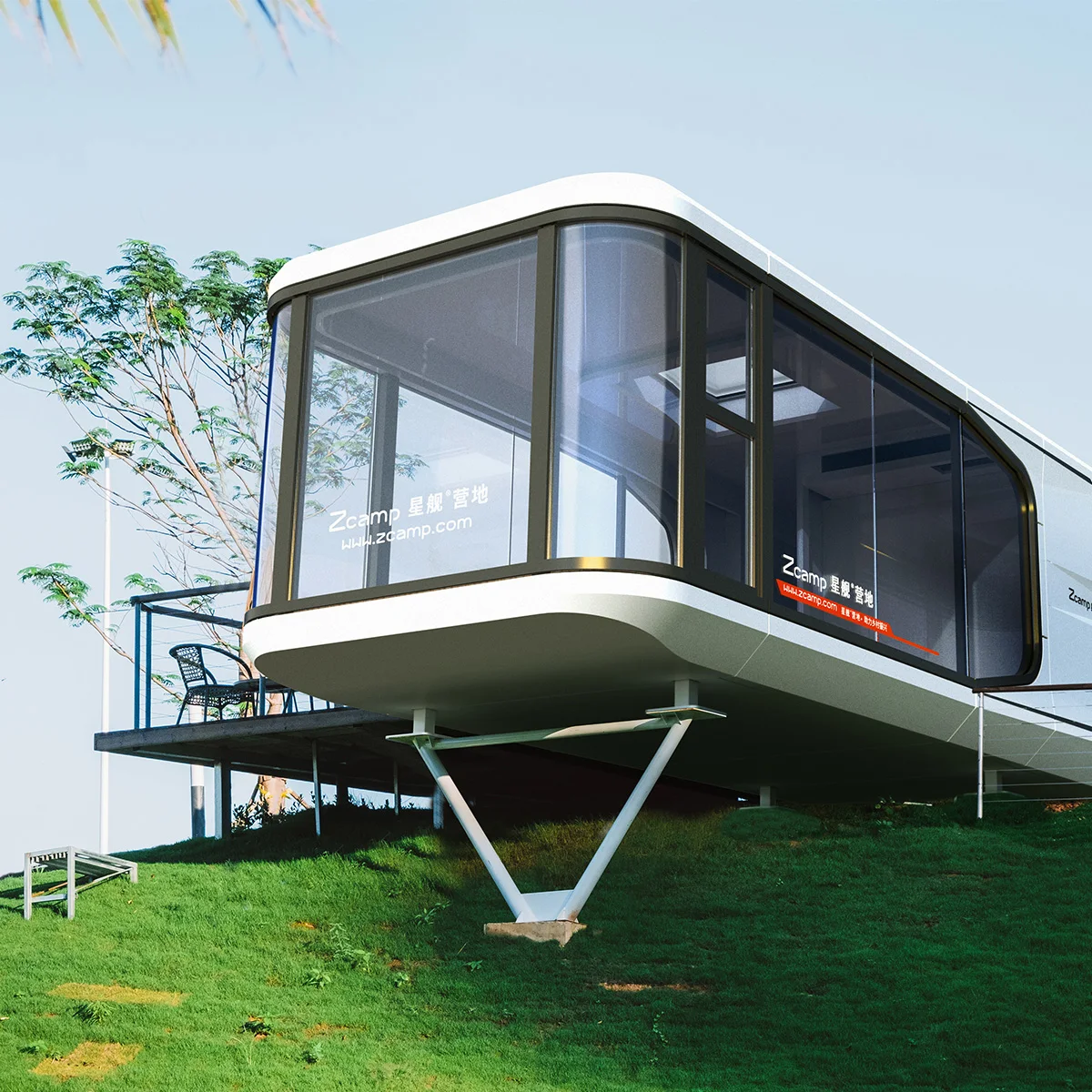 Zcamp Z5 camping capsule portable prefab home Modular Prefabricated ...