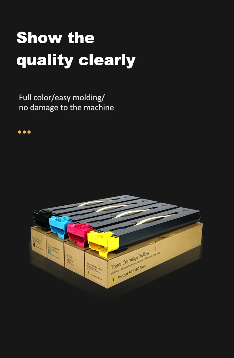 FULUXIANG Compatible V80 006R01646 006R01649 006R01648 006R01647 Color ...